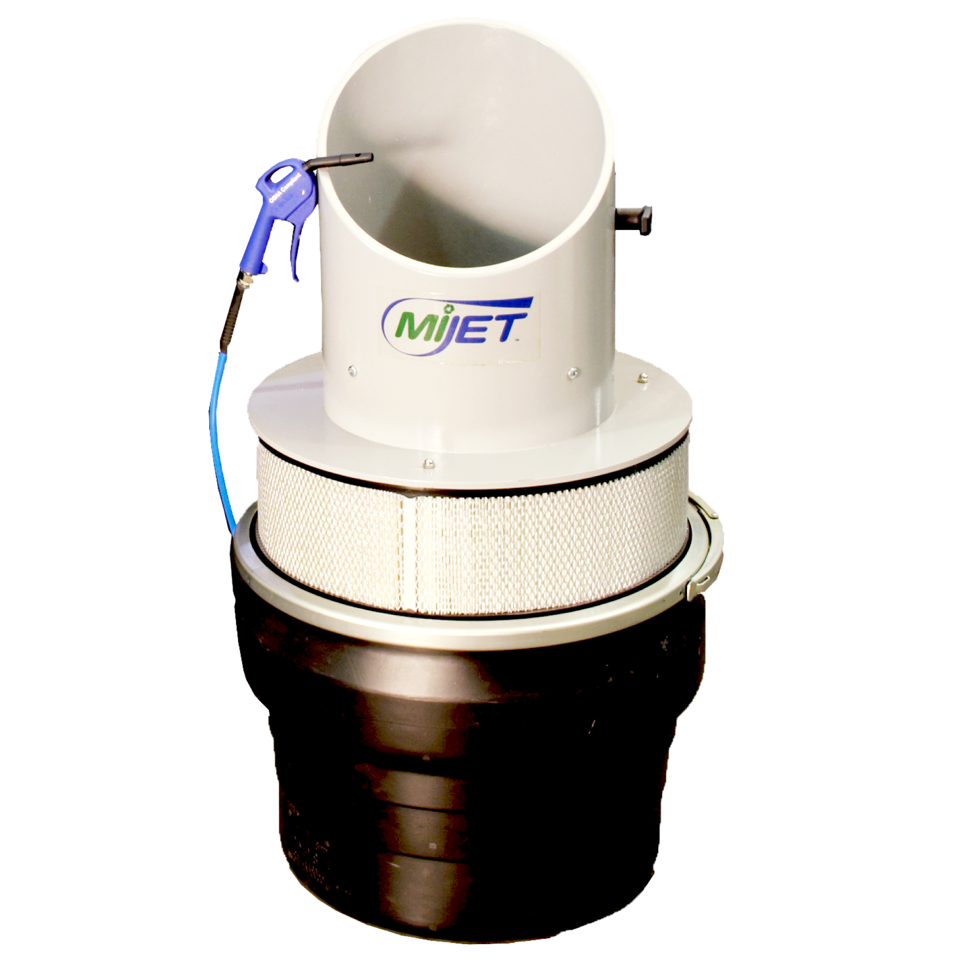 The MiJET® units will clean oily residue and chips from your parts
