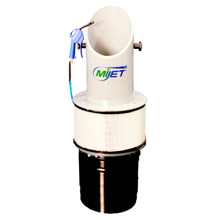 The MiJET® units will clean oily residue and chips from your parts